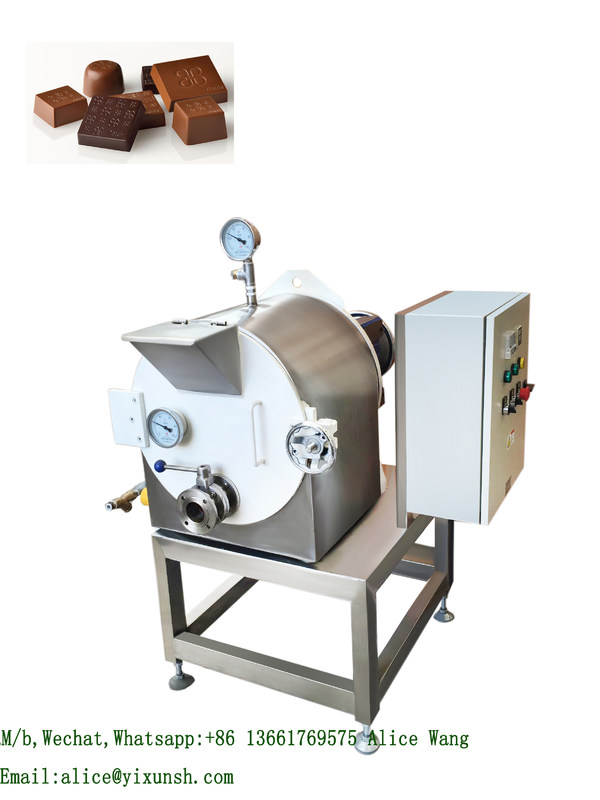 Kleinkapazitätsschokoladen-Raffinerie-Maschine 40L der schokoladen ...